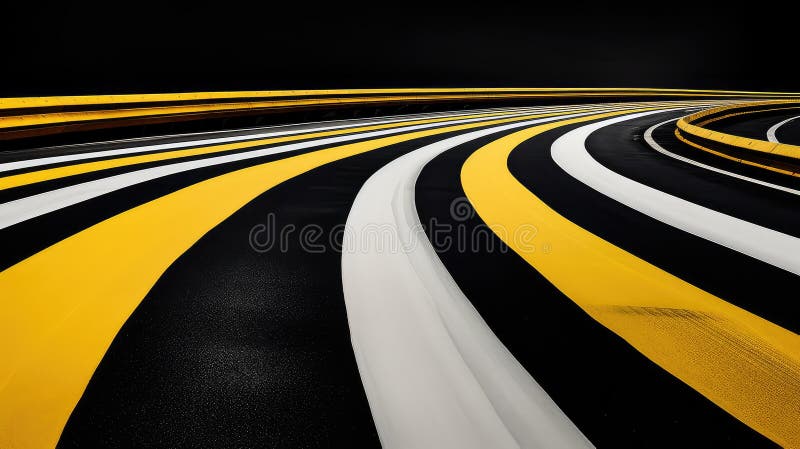 Striping road striped stock illustration. Illustration of pavement ...