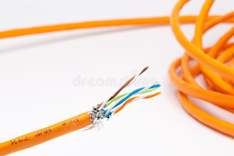 Stripped Ethernet Cable Stock Photos - Free & Royalty-Free Stock Photos ...