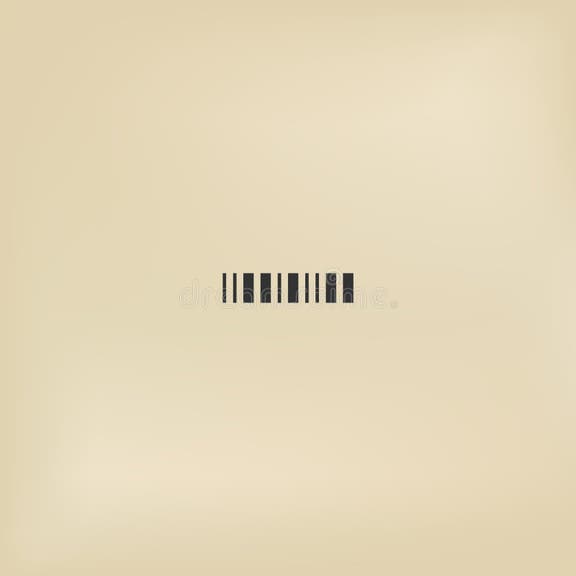 Simple Barcode Icon Illustration Stock Vector - Illustration of ...