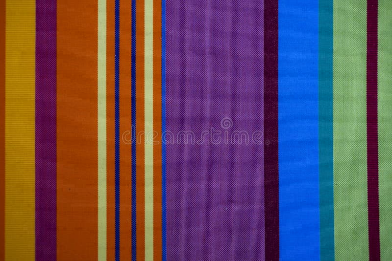 Stripped Pattern, Textile Background in Cold and Warm Colors Stock ...