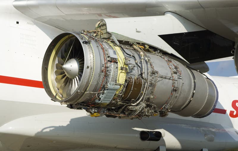 Stripping airplane engine stock photo. Image of opening - 3169074