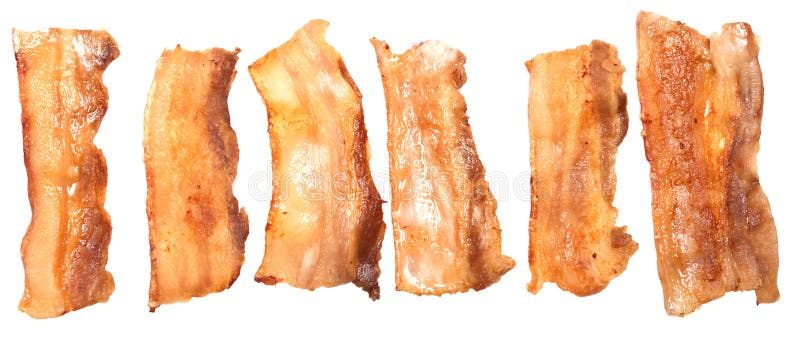 Strips of bacon stock image. Image of slice, meaty, rasher - 102228069