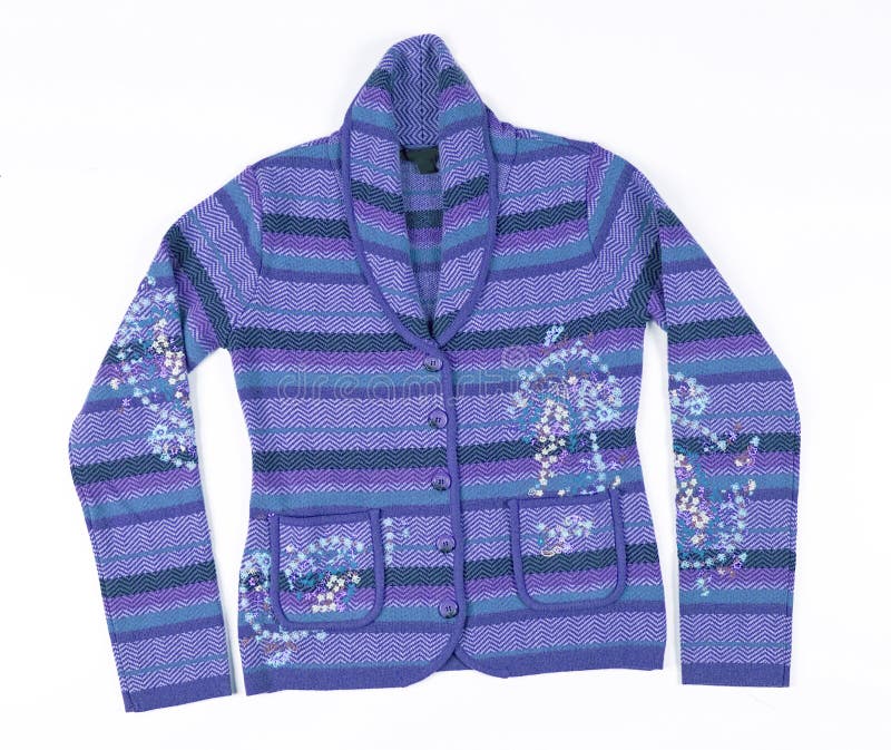 Stripy jacket sweater stock photo. Image of human, form - 7898938