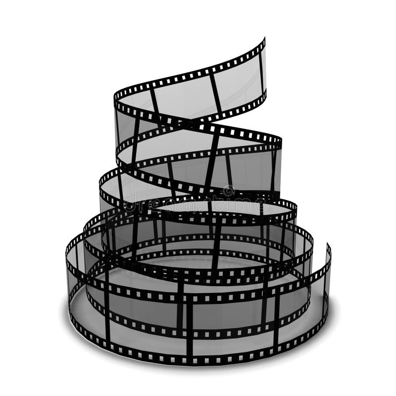 Striscia Di Pellicola Di Film Illustrazione di Stock - Illustrazione di ...