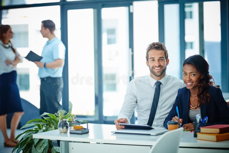 Striving for Nothing less Than Greatness. Portrait of Colleagues ...