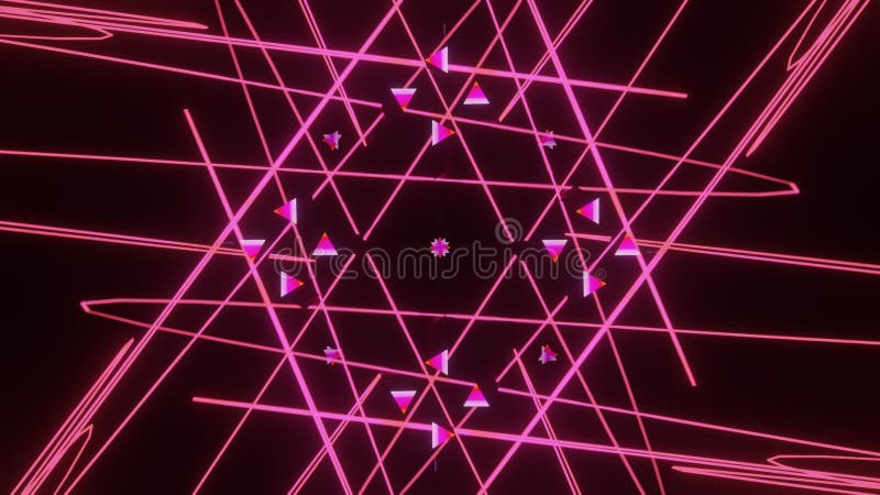 Strobe Abstract Trendy Surreal Futuristic Multicolor Psychedelic ...