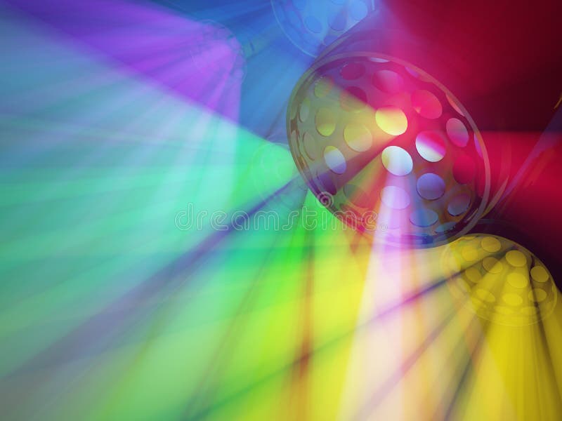 Strobe Color Lights stock illustration. Illustration of wallpaper ...