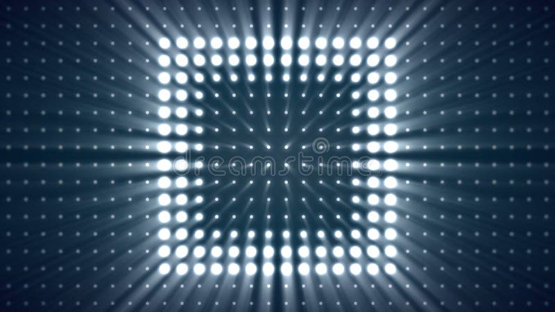 Strobe Lights Flashing Background Vj Loop Blue Lights Board Wall of ...