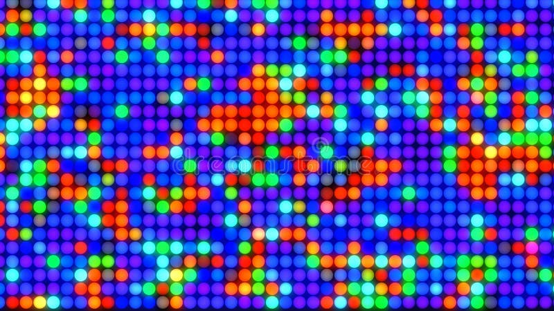 Strobing Disco Light Loop Animation. Retro Club Lights Animation in 4Kk ...