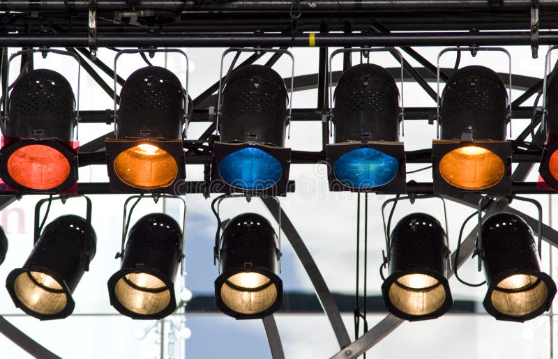 Stroboscoop stock afbeelding. Image of blauw, stroboscoop - 14996017