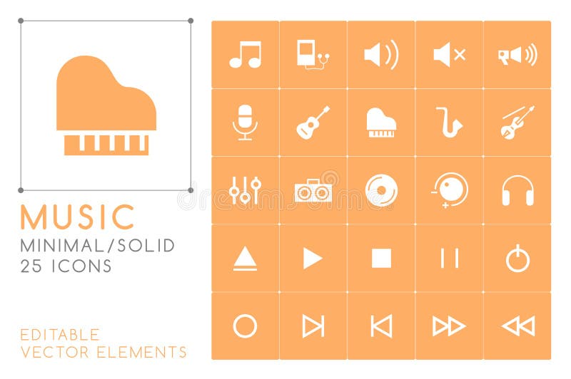 Universal music stock illustration. Illustration of musician - 18621510