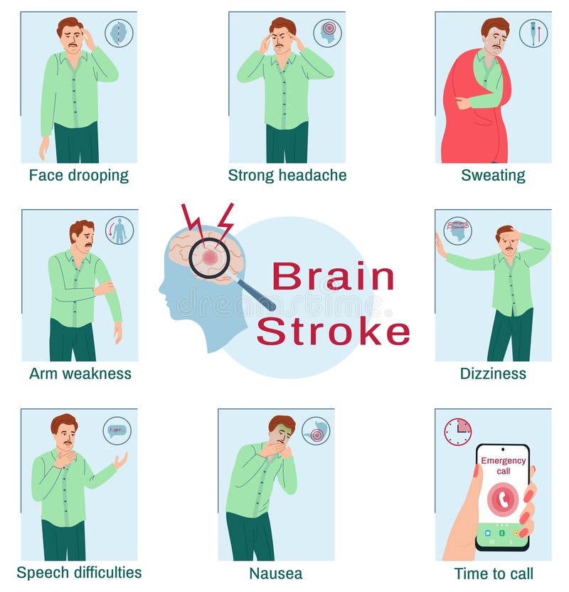 Stroke Flat Infographic stock vector. Illustration of presentation ...