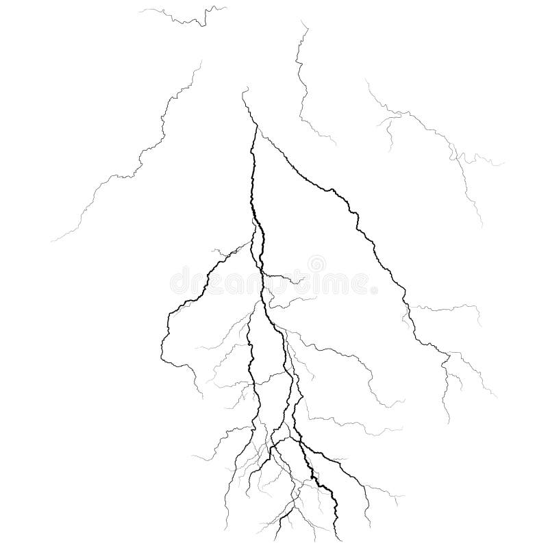 Strokes of Cloud To Ground Lightning Strike, Lightning between Clouds ...