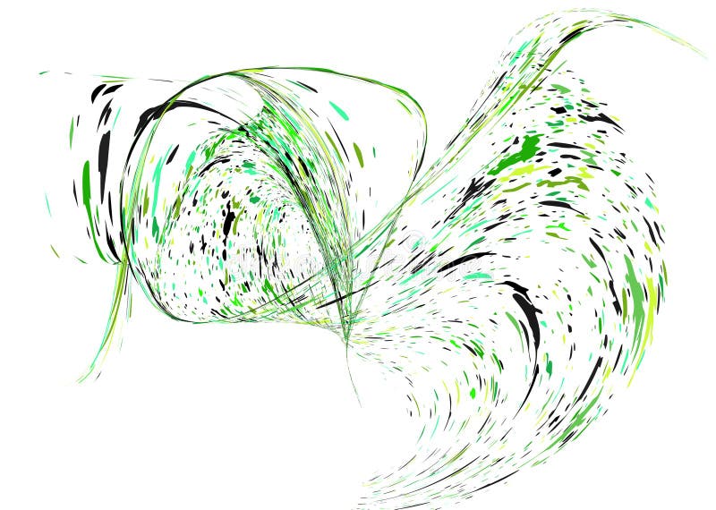 Strokes and Splashes in Different Directions of Multi-colored Paint on ...