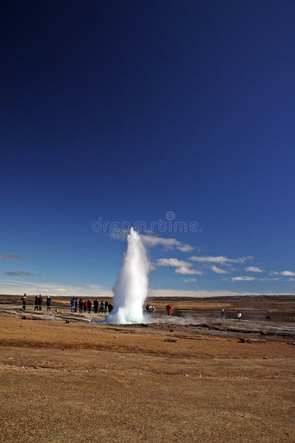 Strokkur stock image. Image of geyser, spring, geysir - 1700453