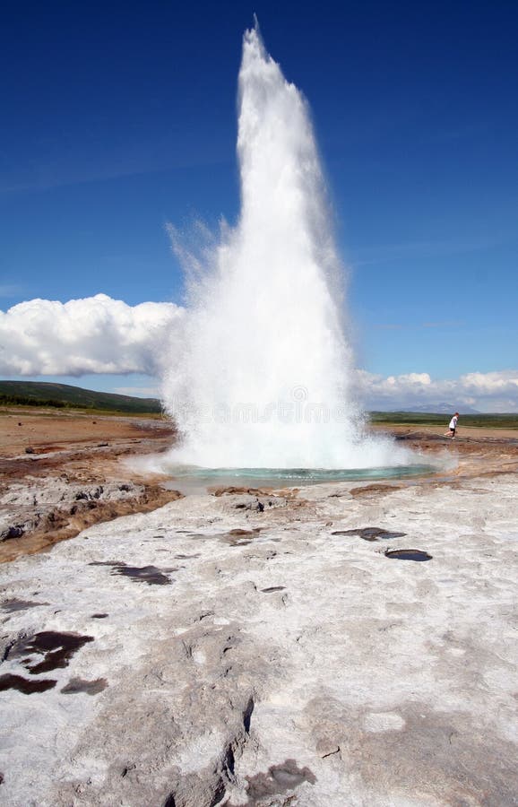 Strokkur Geyser stock photo. Image of erupting, spray - 6013660