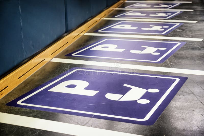 Stroller Parking stock image. Image of strollers, parking - 2169425