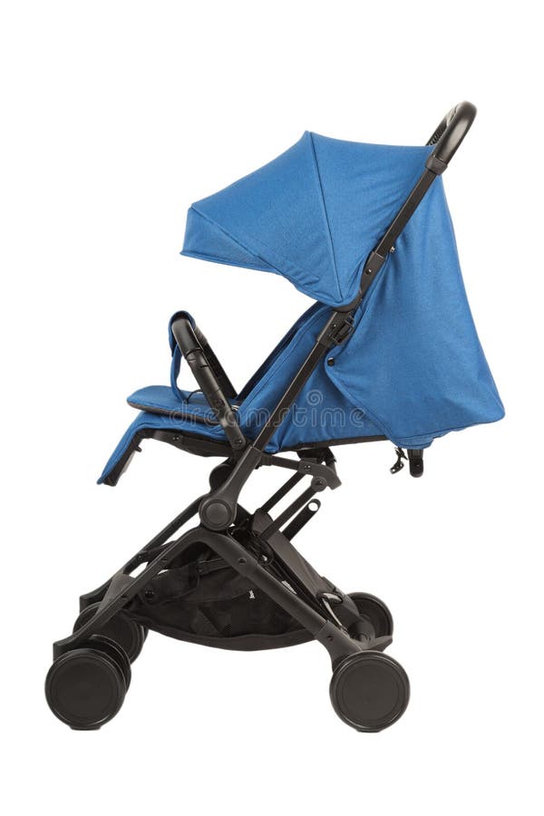 A Stroller on a White Background, Modern Design. Stock Photo - Image of ...