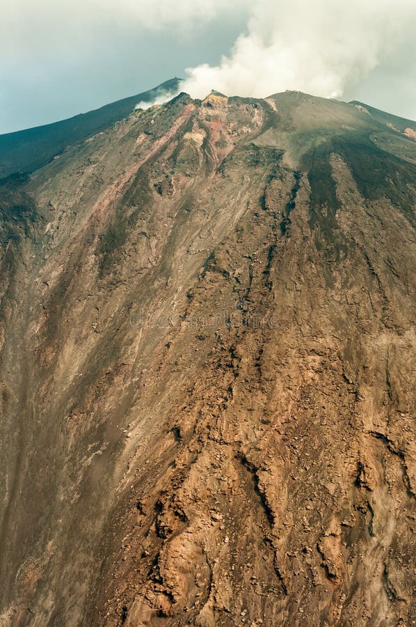 Stromboli - Italia stock image. Image of active, islands - 67434607