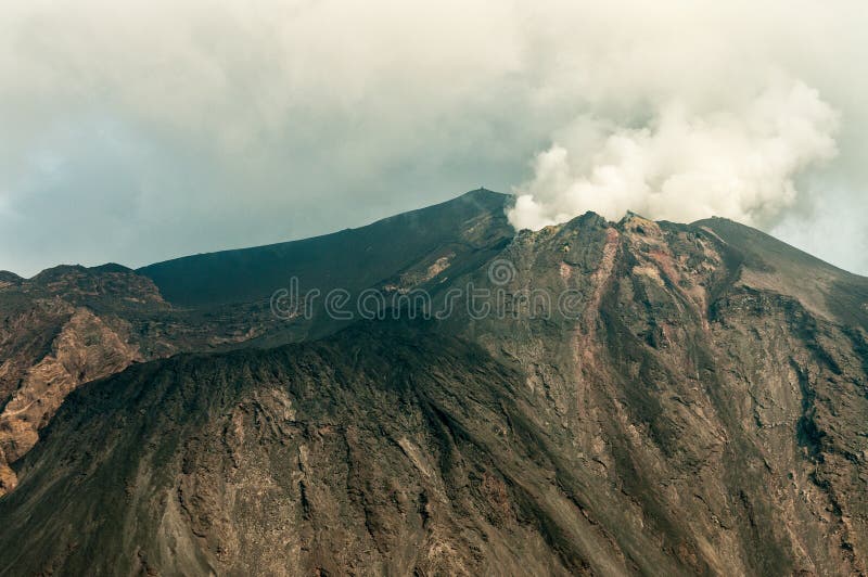 Stromboli - Italia stock photo. Image of geology, fire - 67434688