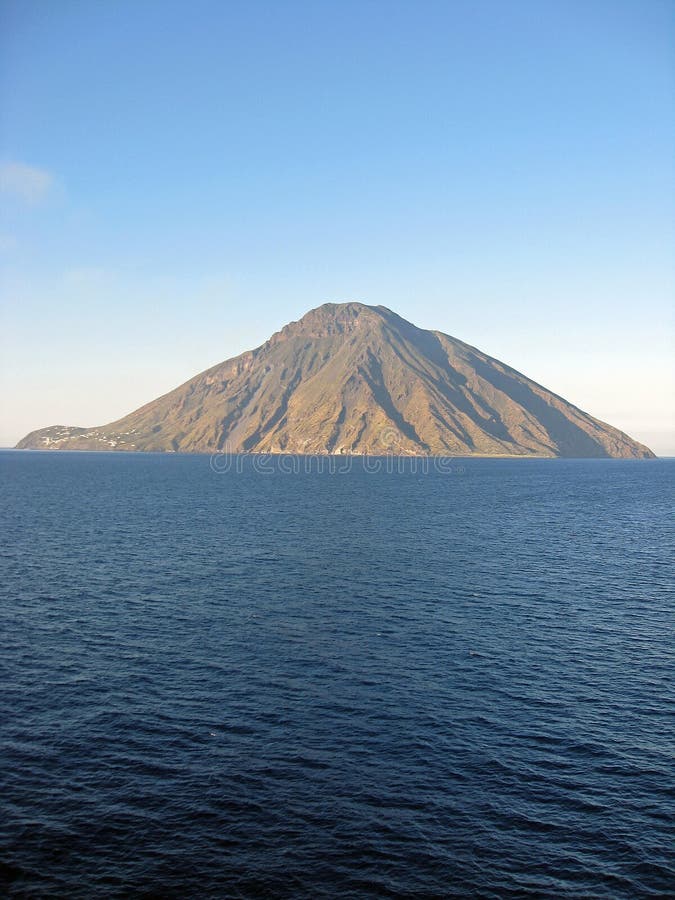 Stromboli Volcano Sicily Italy Stock Photo - Image of sicily, europe ...