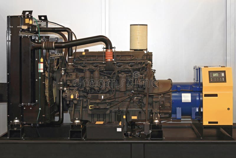 Stromgenerator stockbild. Bild von wechselstromerzeuger - 39958437