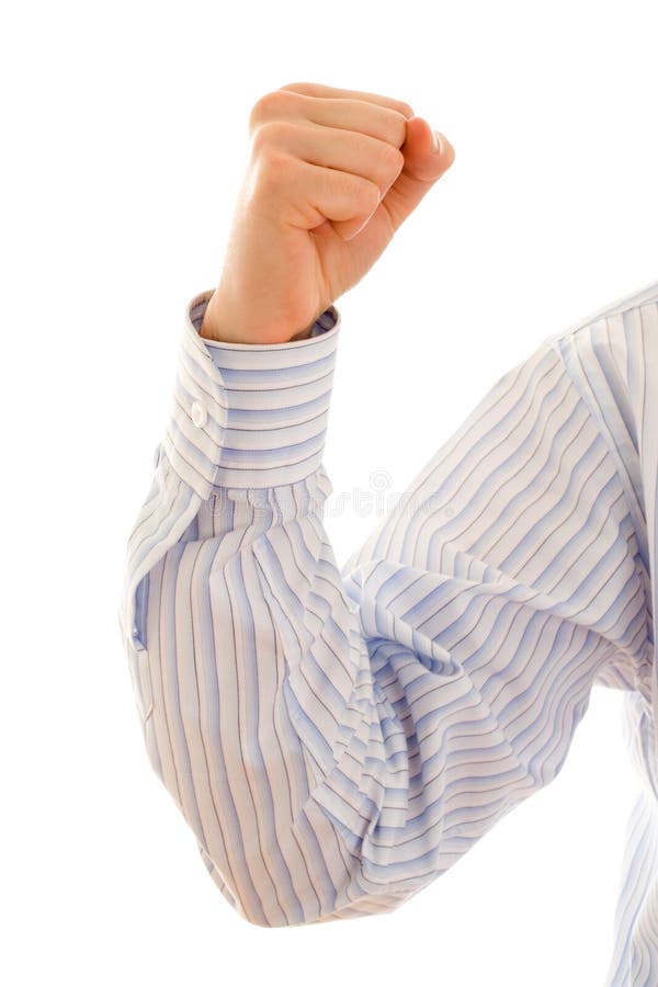 Strong stock image. Image of happy, isolated, good, muscle - 924635