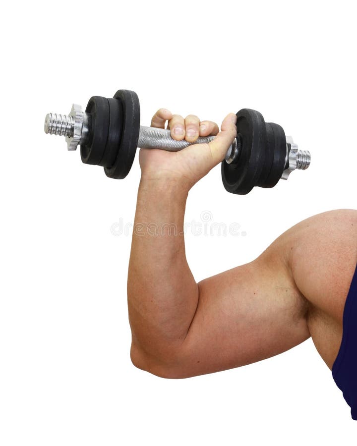 Strong arm stock image. Image of isolated, caucasian - 43933557