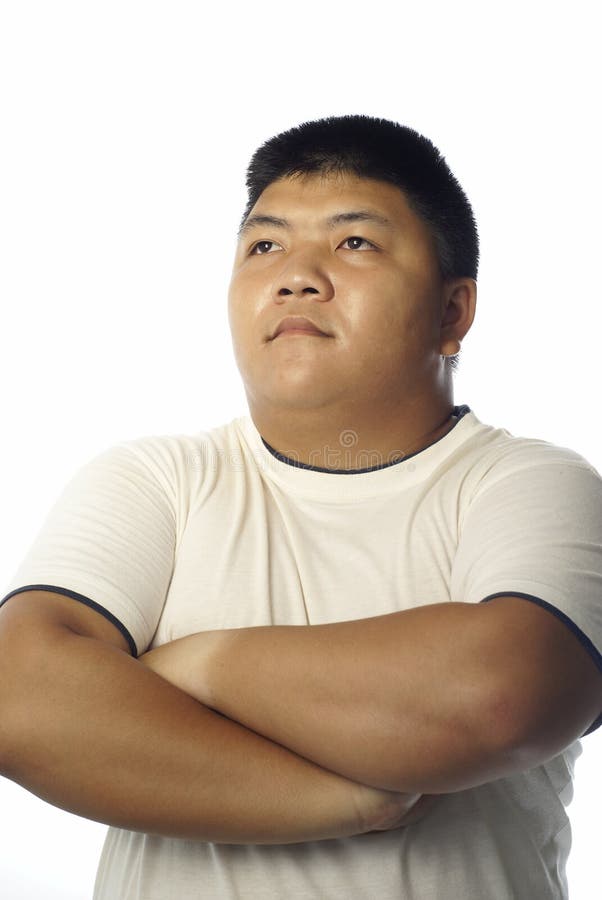 Strong asian man stock image. Image of asian, crewcut - 9481925