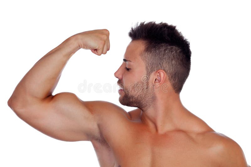 Strong biceps stock image. Image of athletic, biceps - 23509643