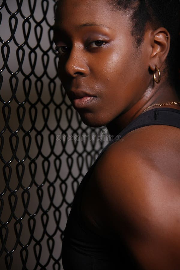 Strong Black Woman stock photo. Image of portrait, american - 8062928