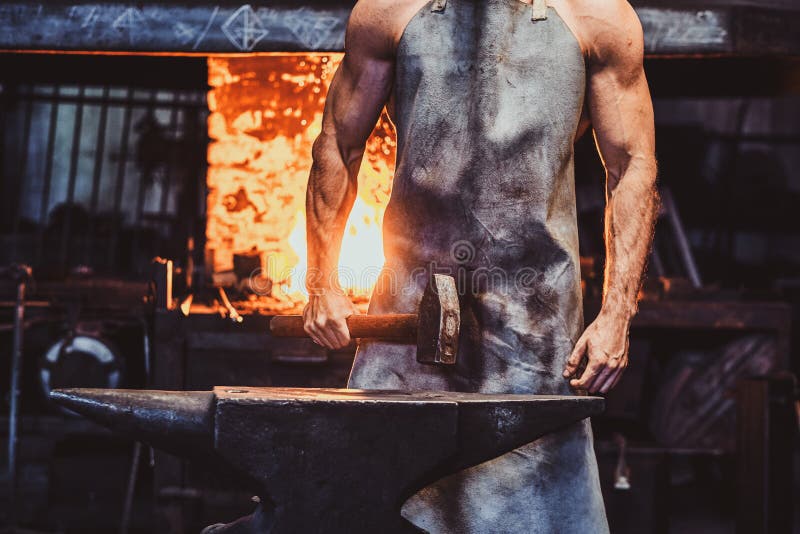 336 Muscular Blacksmith Stock Photos - Free & Royalty-Free Stock Photos ...
