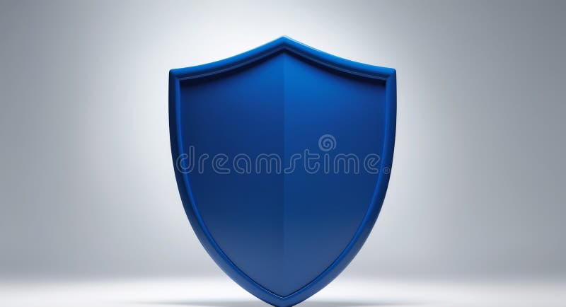 A Strong Blue Shield Offers Ultimate Protection Security and Safety ...