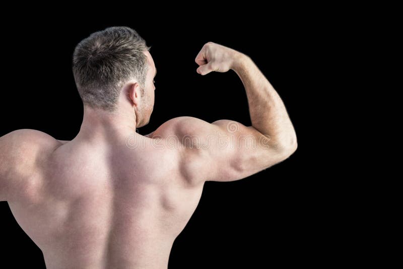 Man Back Shot Toned Muscle Stock Photos - Free & Royalty-Free Stock ...
