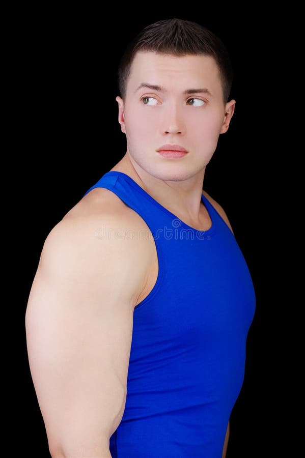 Strong bodybuilder guy stock photo. Image of lifestyle - 16458292