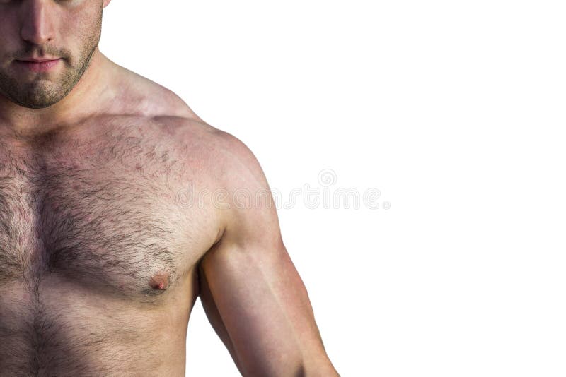 Strong Bodybuilder Looking at Camera Stock Image - Image of posing ...