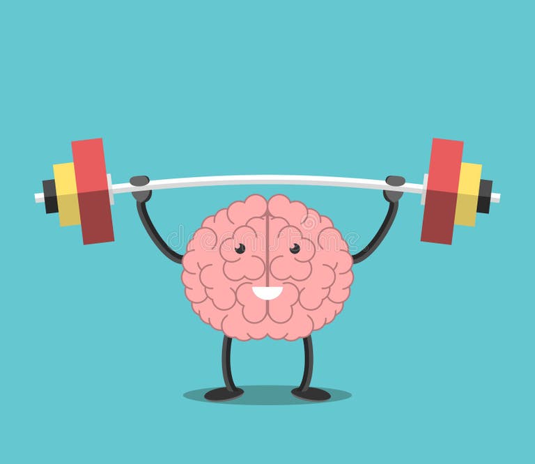 Strong Powerful Brain Holding Stock Illustrations – 6 Strong Powerful ...