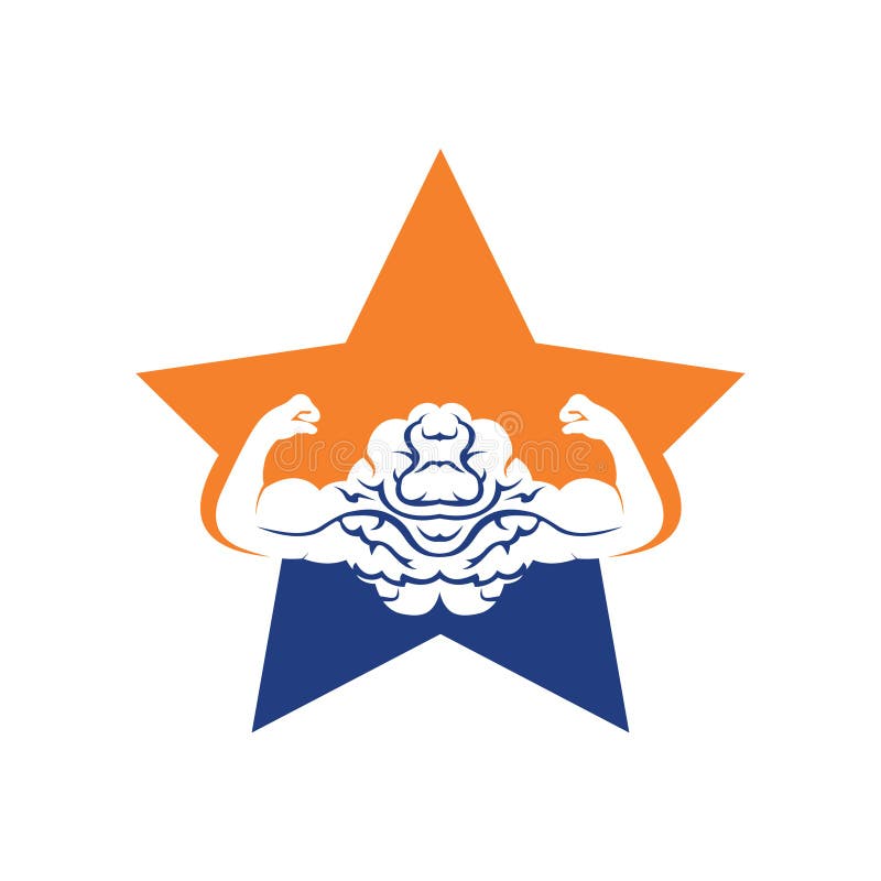 Strong Brain Vector Logo Stock Illustrations – 412 Strong Brain Vector ...