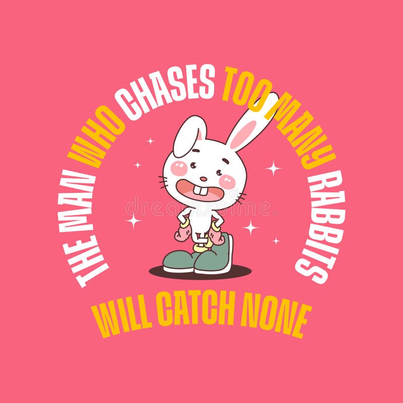 A Vector Cartoon Illustration Strong Rabbit Bunny Gym Stock Vector ...