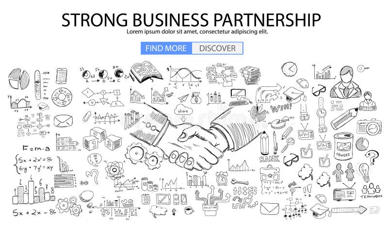 Strong Business Man Concept Stock Illustration - Illustration of ...