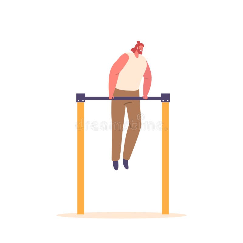Pull Up Bar Cartoon Stock Illustrations – 177 Pull Up Bar Cartoon Stock ...