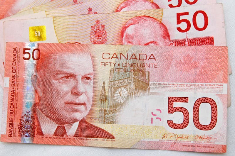 New Canadian currency editorial photography. Image of cash - 3481132