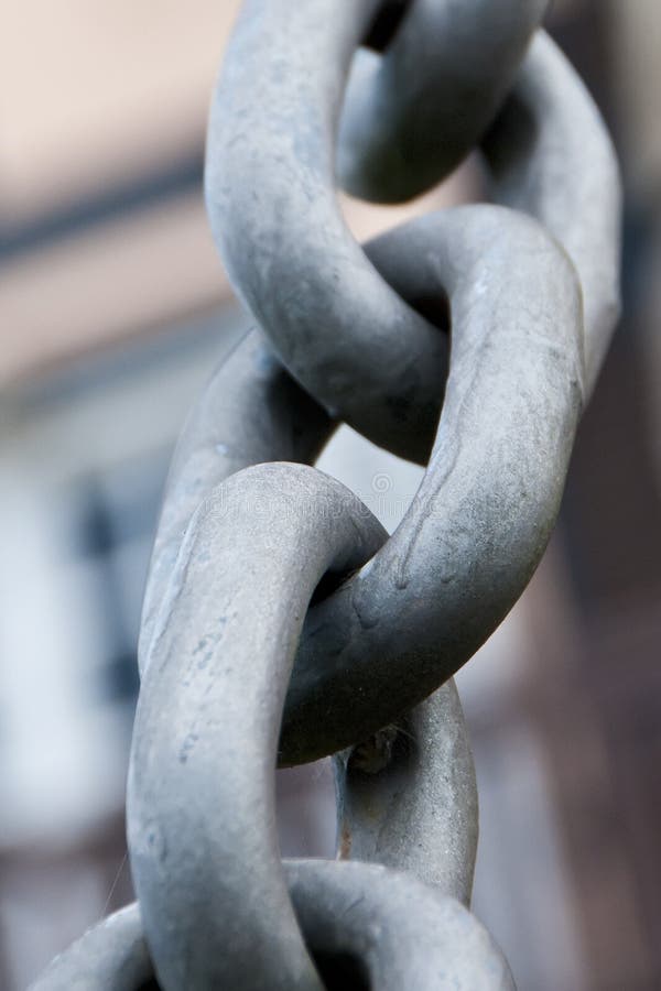 Strong Chain stock image. Image of iron, joined, strength - 1010501
