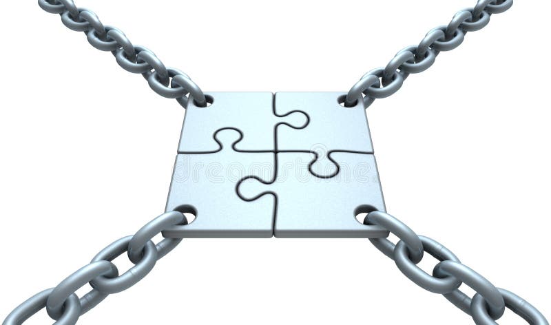 Strong Connection stock illustration. Illustration of ideas - 10108179