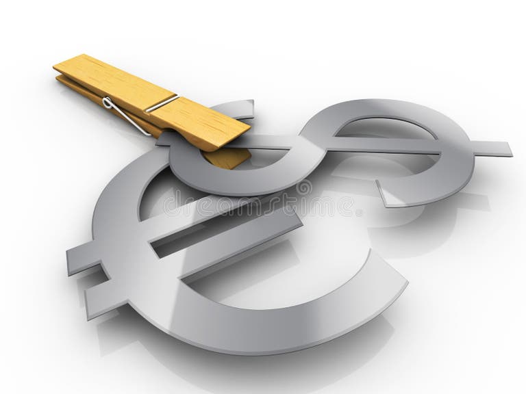 Strong currency in detail stock illustration. Illustration of dollar ...