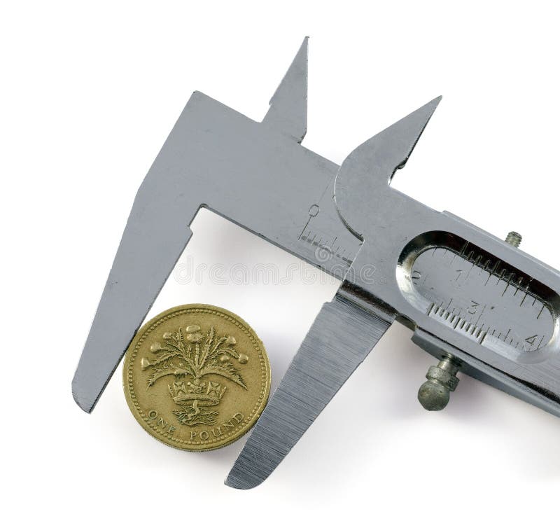 Strong Currency? Pound stock photo. Image of chrome, centimeter - 28759152