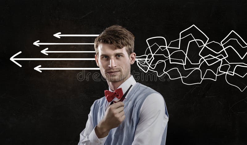 Strong Decision Making Ability Stock Photo - Image of person, career ...