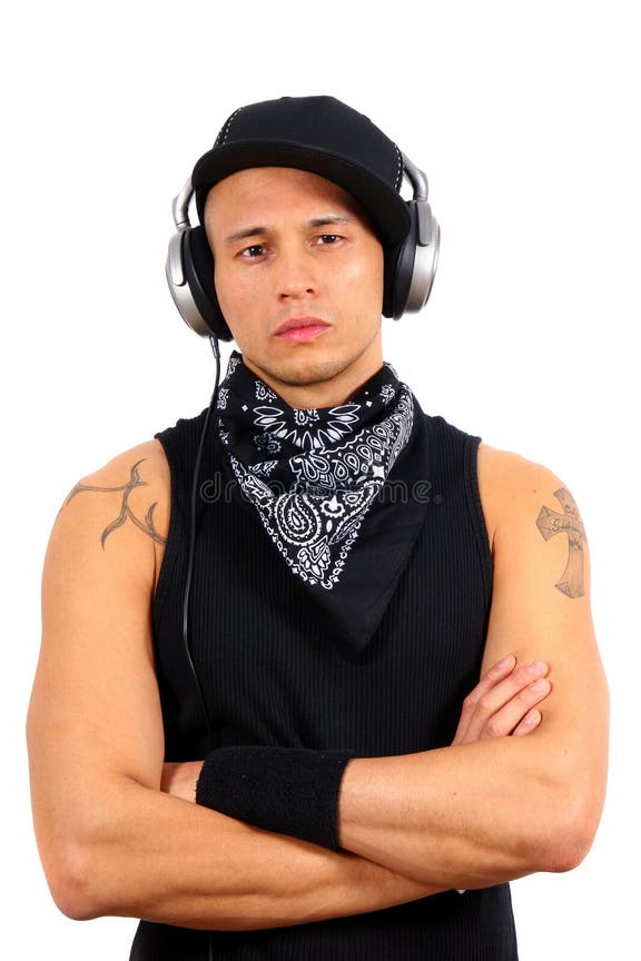 Strong Dj stock photo. Image of people, headphones, funky - 4641726