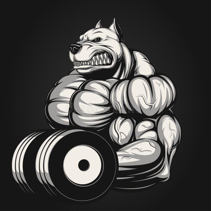 Bulldog Dog Mascot Logo Vector Illustration Stock Illustration ...