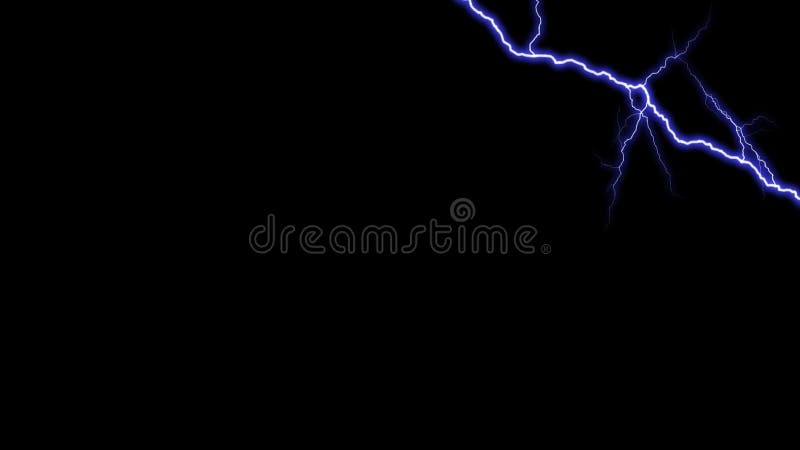 Lightning Flash Light on a Transparent Background. Stock Vector ...